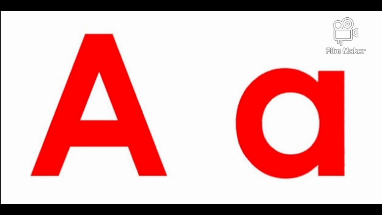 Vocales mayúsculas y minúsculas - YouTube
