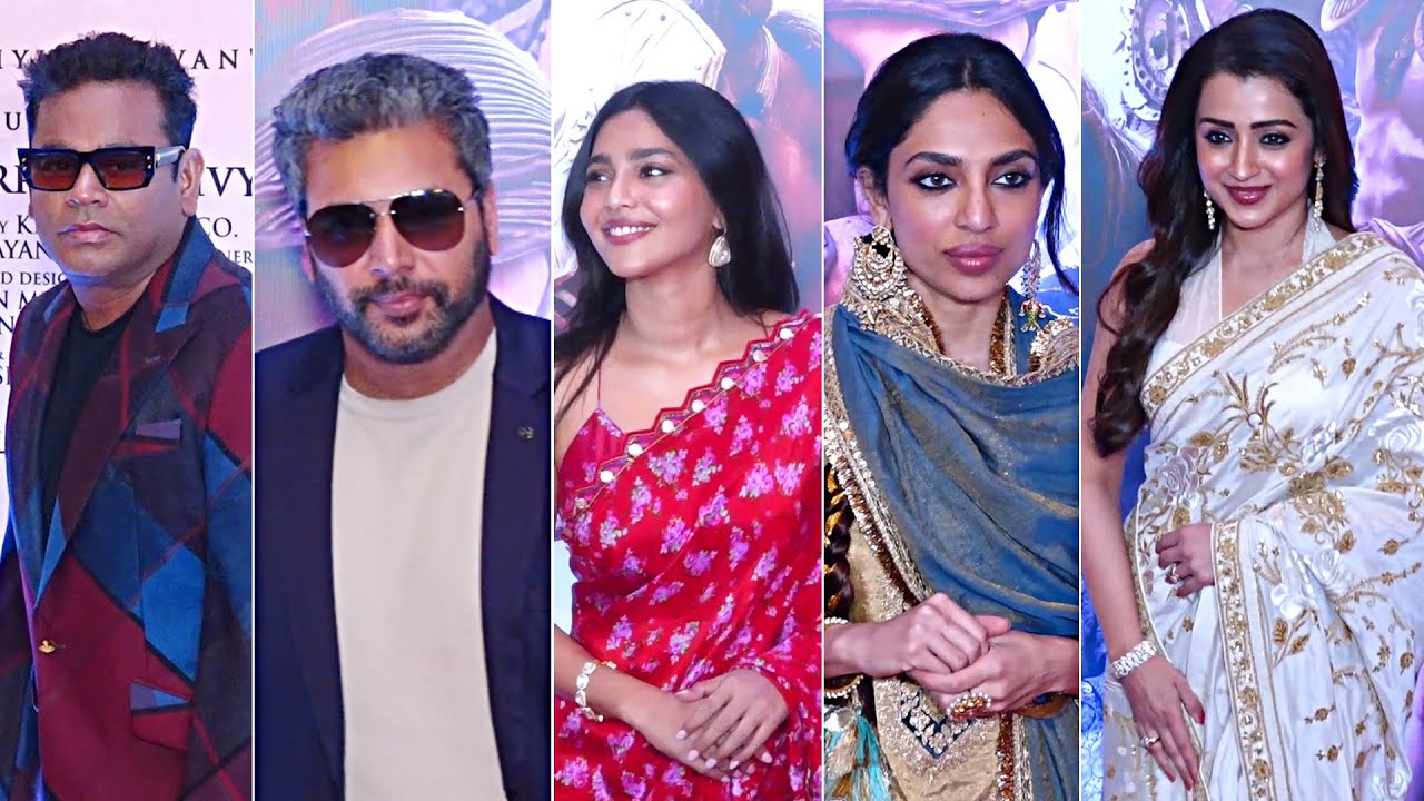 PS 2 Movie Team Latest Visuals @ Mumbai | Trisha | Jayam Ravi | AR ...