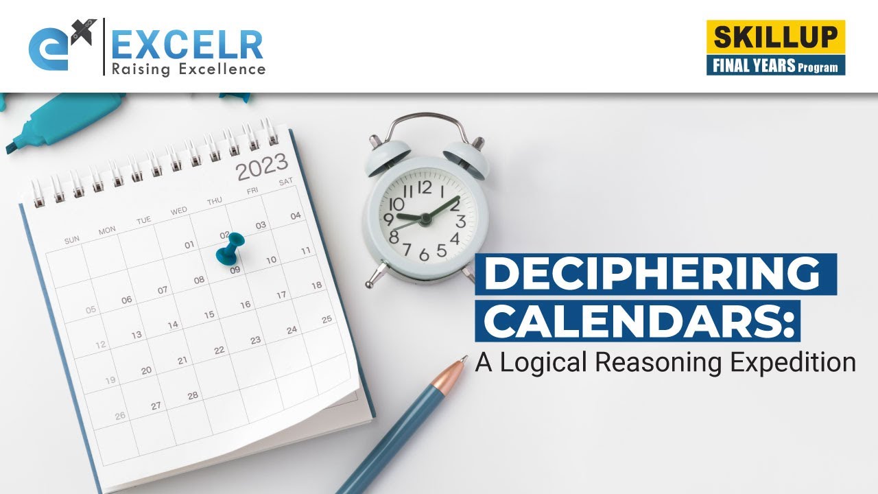 Deciphering Calendars: A Logical Reasoning Expedition 📅🔍 | Logical ...
