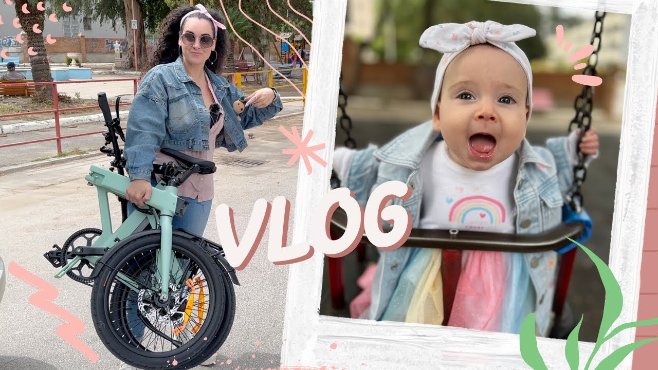 Emily fa l'Altalena per la PRIMA VOLTA ed io SCAPPO in BICI - Engwe P20 ...