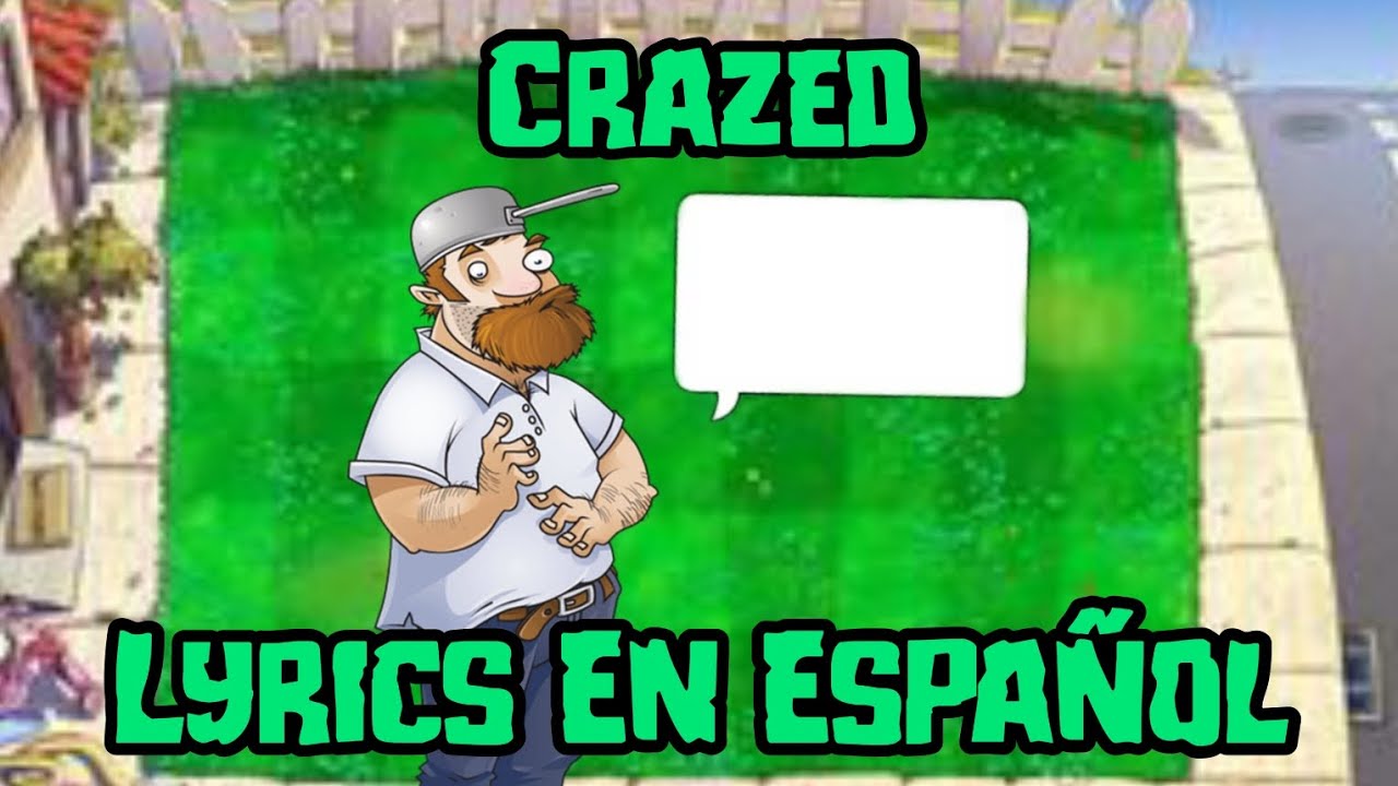 Crazed | VS Crazy Dave FNF (MOD/PVZ/HARD) (Lyrics en Español) - YouTube