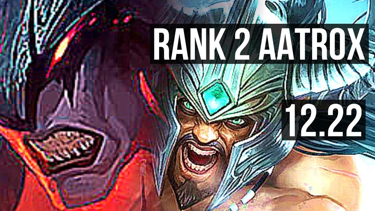 Aatrox Vs Trynda Top Rank 2 Aatrox 4 1 7 Rank 28 Euw Challenger