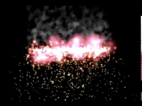 Fire particle effect background black screen - YouTube