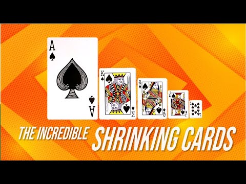 Incredible Shrinking Cards by DiFatta Magic - YouTube