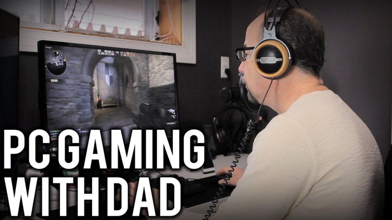 DAD PLAYS PC GAMES FOR FIRST TIME IN OVER A DECADE - YouTube