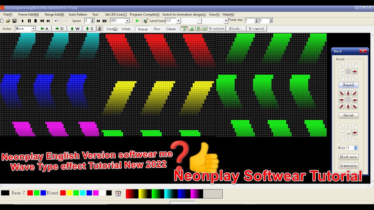 Pixel Led Neonlpay software Tutorial New #Neonplaysoftwear - YouTube