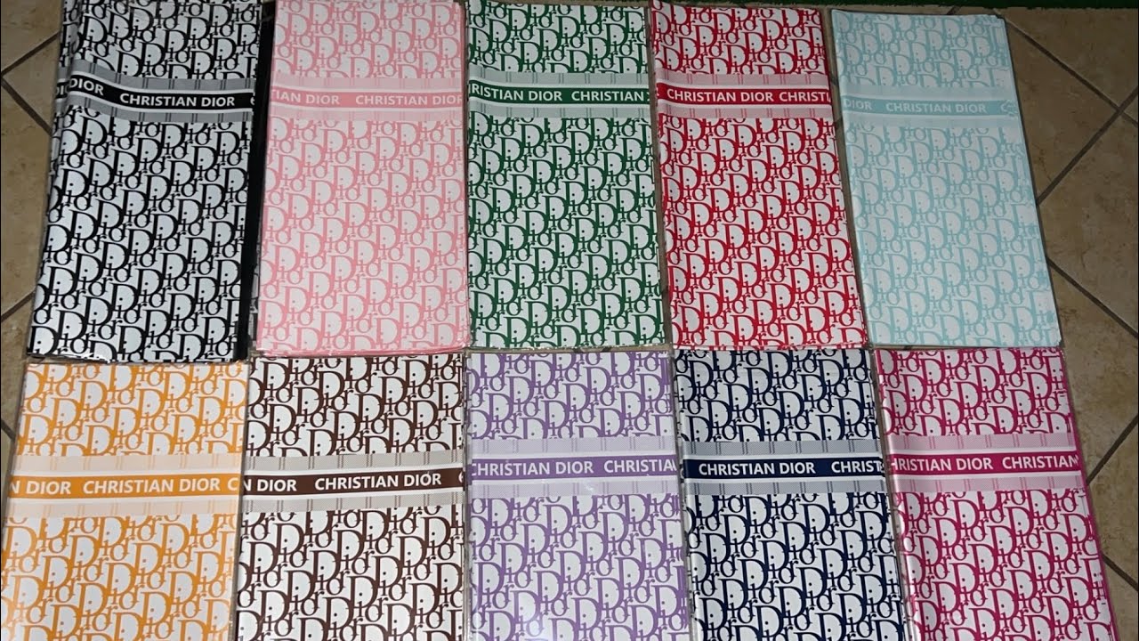 I have Dior floral wrapping paper available - YouTube