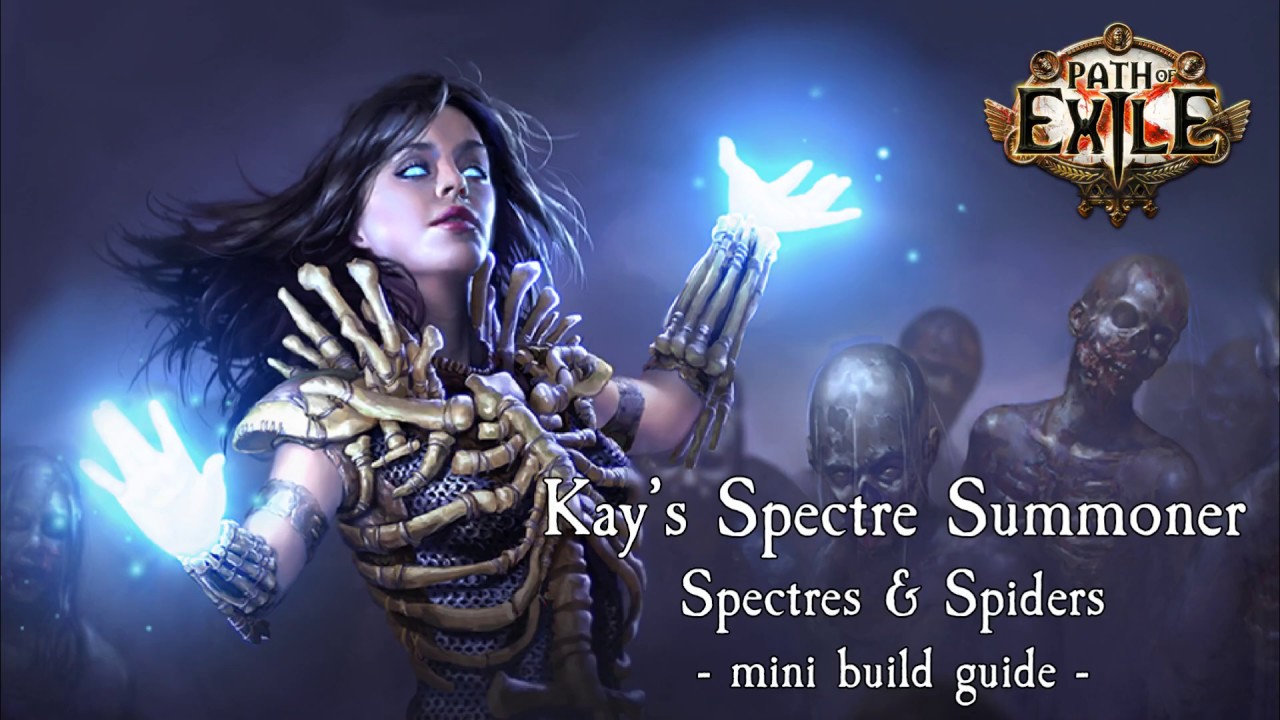 PoE 3.10 - Delirium League - Spectre Summoner - Spectres & Spiders ...