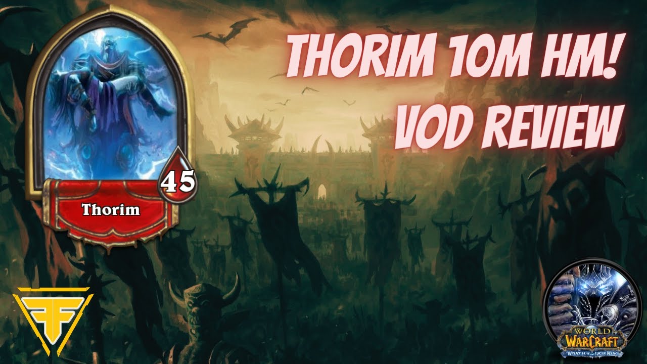 Thorim 10m Hard mode - Vod Review - Tactics & Positioning - YouTube