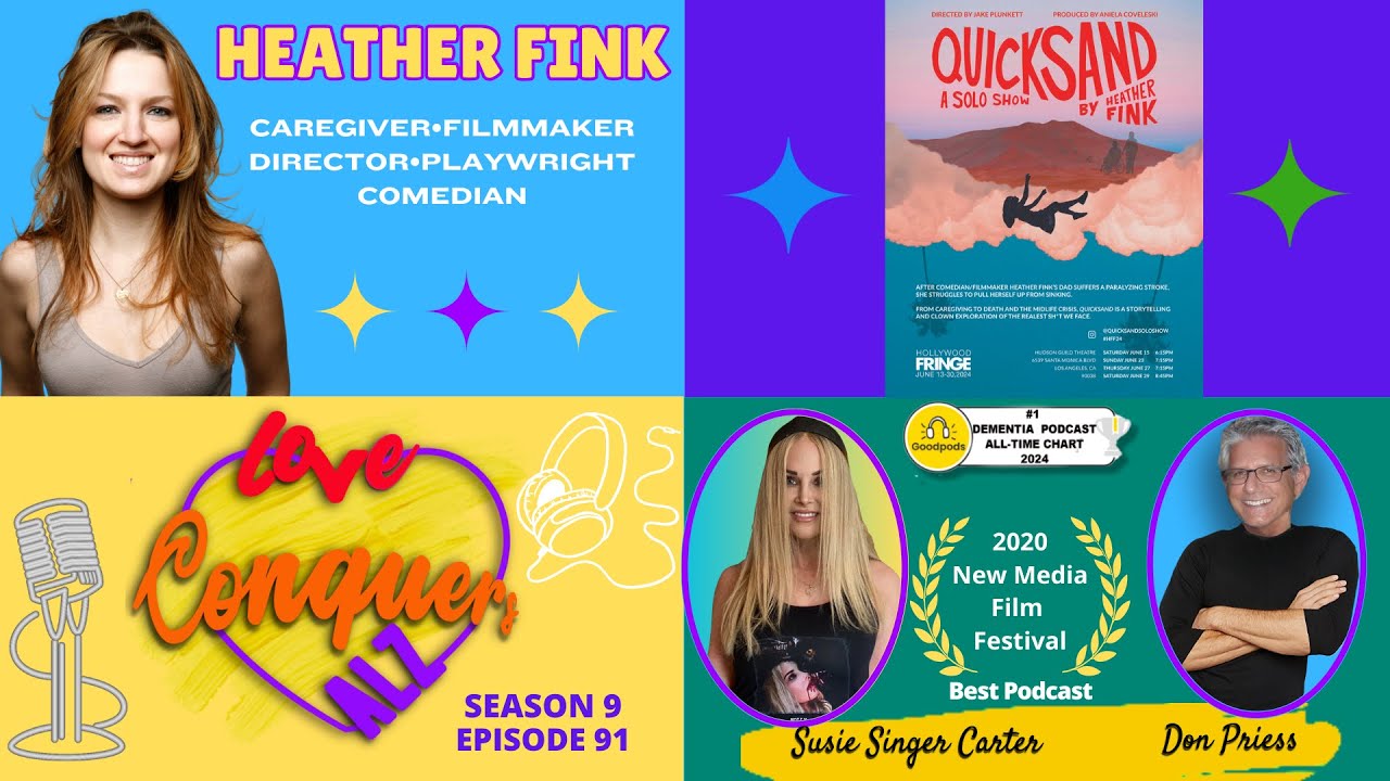 HEATHER FINK: COMEDIAN/FILMMAKER/CAREGIVER - Surviving Quicksand - YouTube