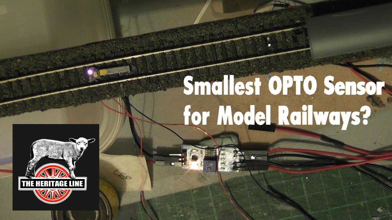 Smallest OPTO Sensor for Model Railways? - YouTube