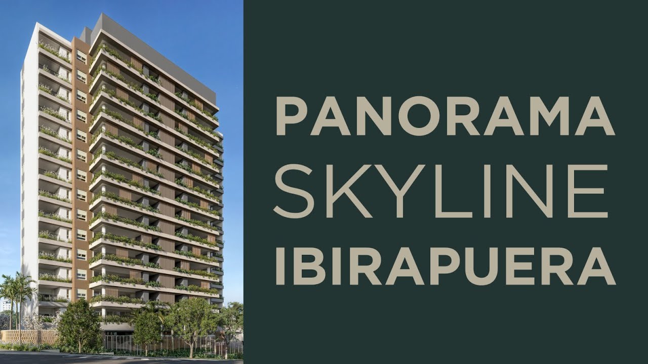 Panorama Skyline Ibirapuera: Luxo Exclusivo em Moema com Vista para o ...