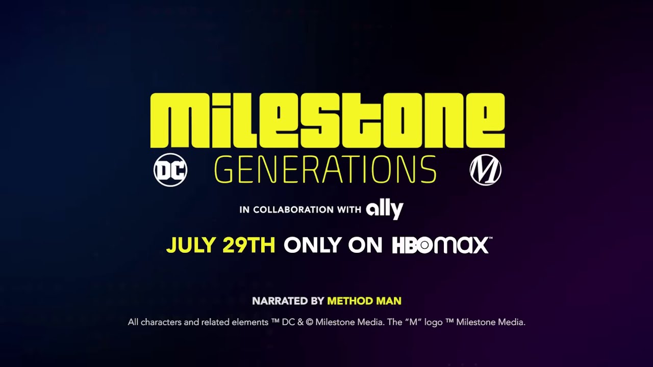 Milestone Generations "San Diego Comic Con" Trailer - YouTube