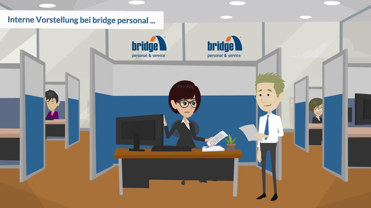 bridge personal & service - Die neue Art der Jobvermittlung - YouTube