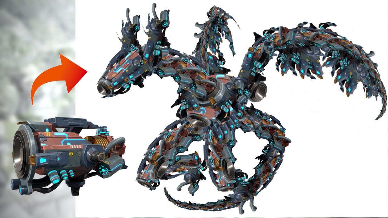 War Robots - Havoc Dragon | The Challenge of Creating a Dragon By ...