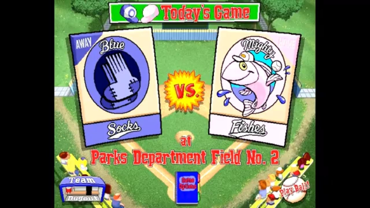 Backyard Baseball (PC) (Mighty Fishes Season) (All City BBL Playoff ...