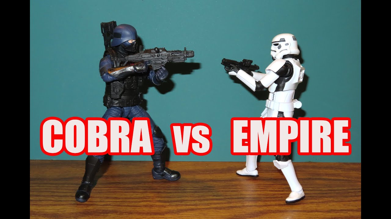 STAR WARS Black Series 6" STORMTROOPER vs G.I.JOE Classified Series ...