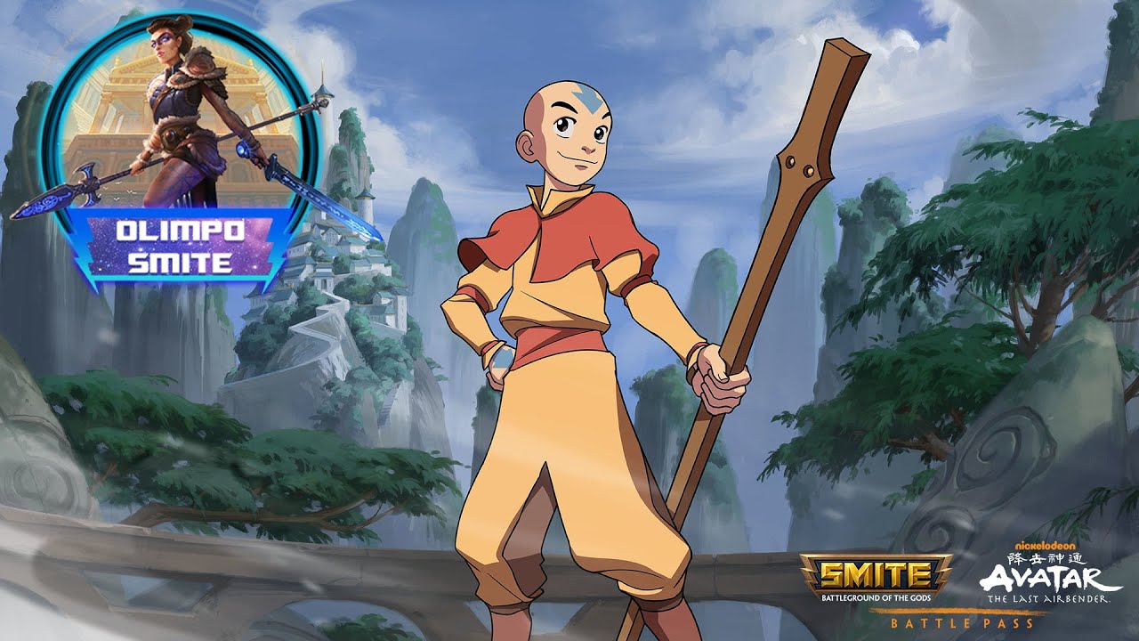 PREVIEW: Veja como está a skin do Aang (Merlin)│SMITE - YouTube