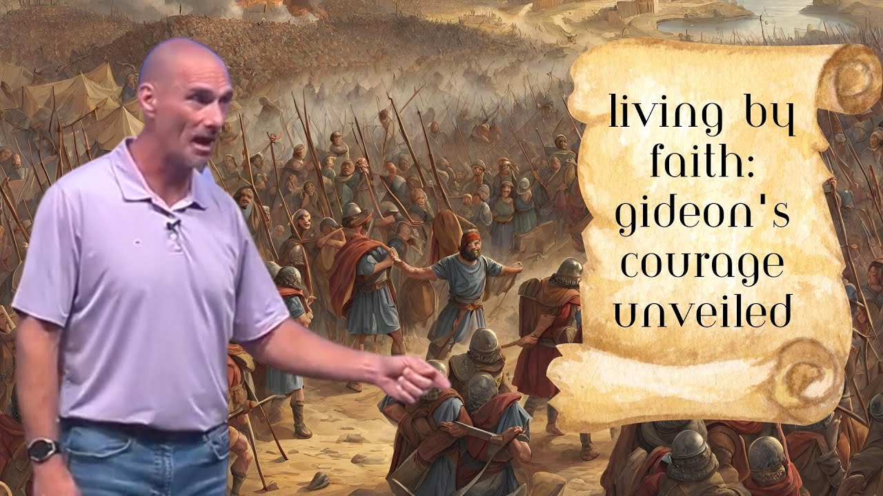 Living By Faith: Gideon's Courage Unveiled - YouTube