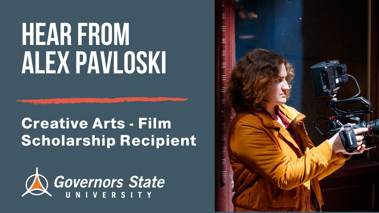 Alex Pavloski, Creative Arts - Film Scholarship recipient - YouTube
