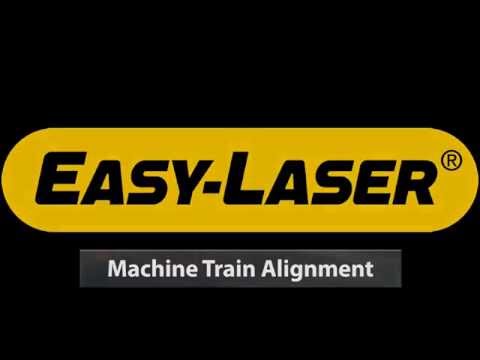 Machine train alignment with Easy Laser E710 Shaft alignment system ...