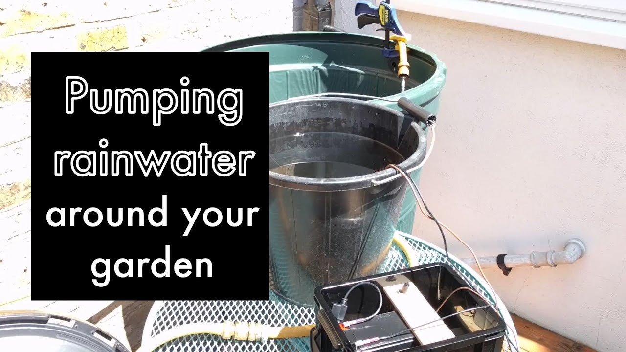 Our Little Guide to … pumping water around your garden - YouTube