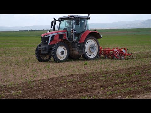 Modern çiftçilerin kullandığı tarım makineleri ve traktörler