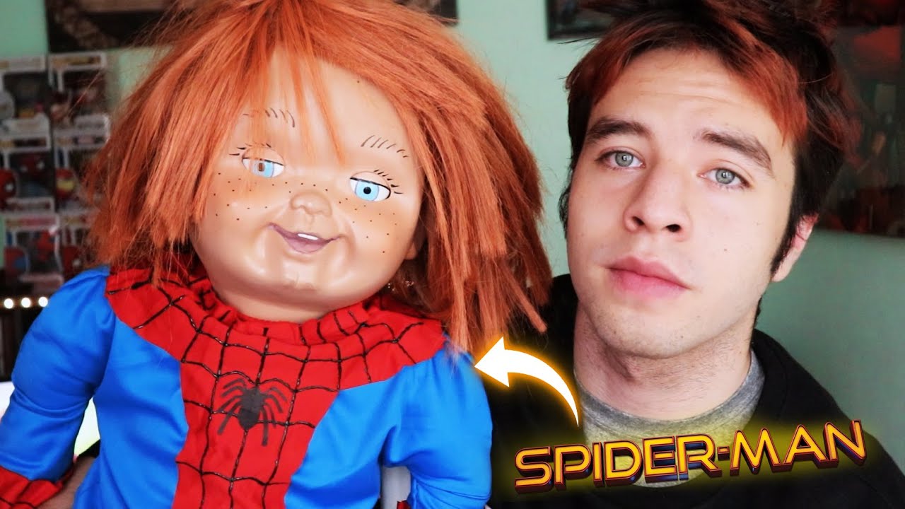 HICE UN TRAJE DE SPIDER-MAN PARA MI CHUCKY | Emma Spider - YouTube