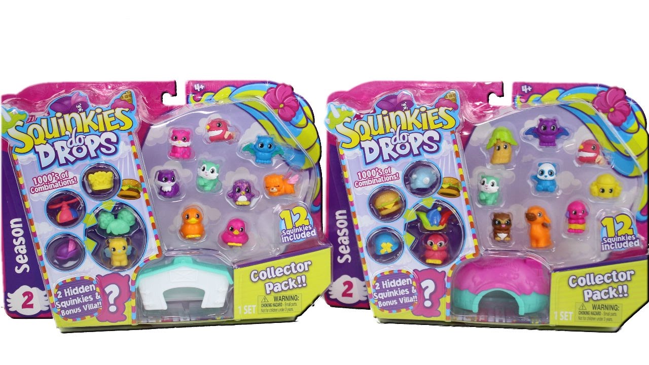 Squinkies 'do Drops Season 2 Collector Packs Unboxing Toy Review - YouTube