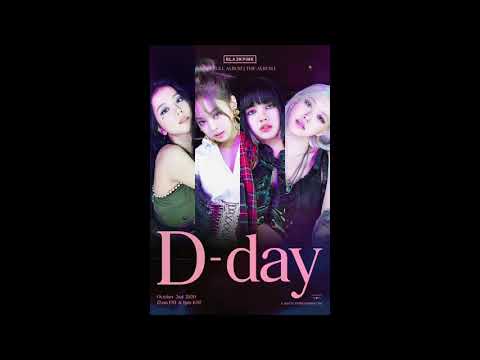 BLACKPINK - ‘THE ALBUM’ D-DAY POSTER