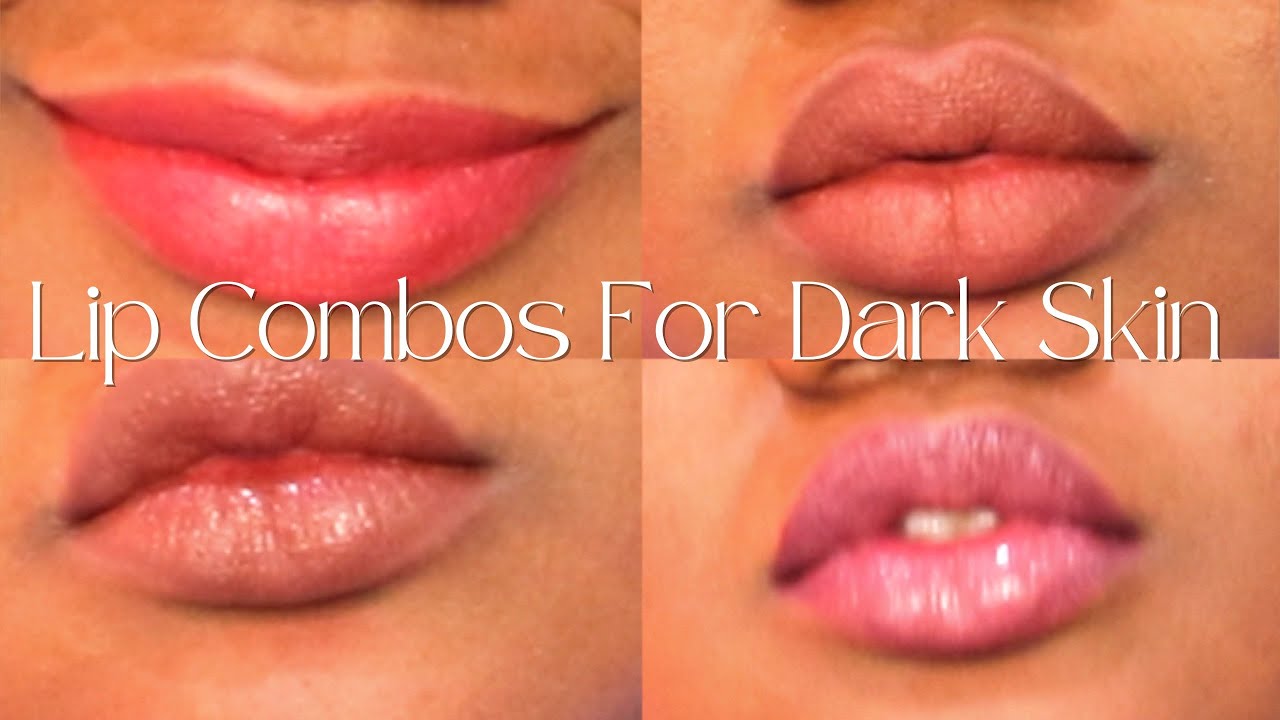 Lip Combos For Dark Skin Glamidays Youtube