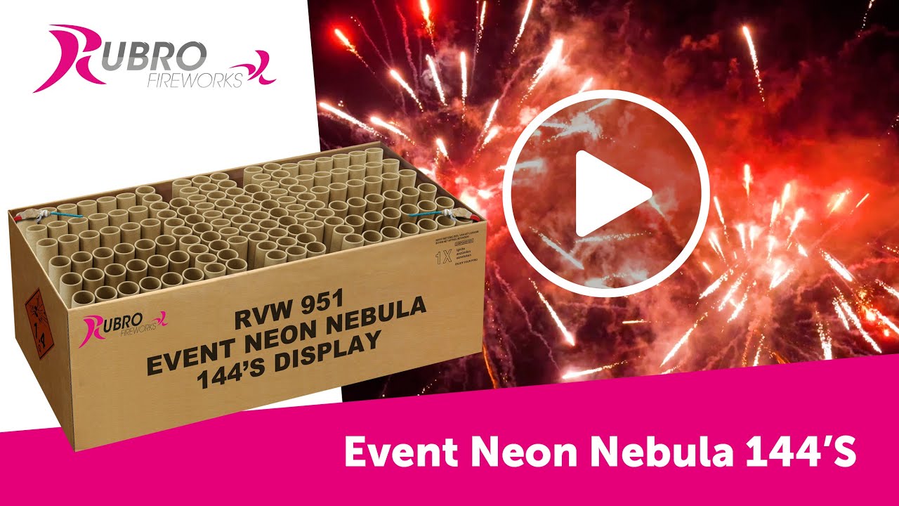 951 Event Neon Nebula 144's - Rubro Vuurwerk - (OFFICIAL VIDEO) - YouTube