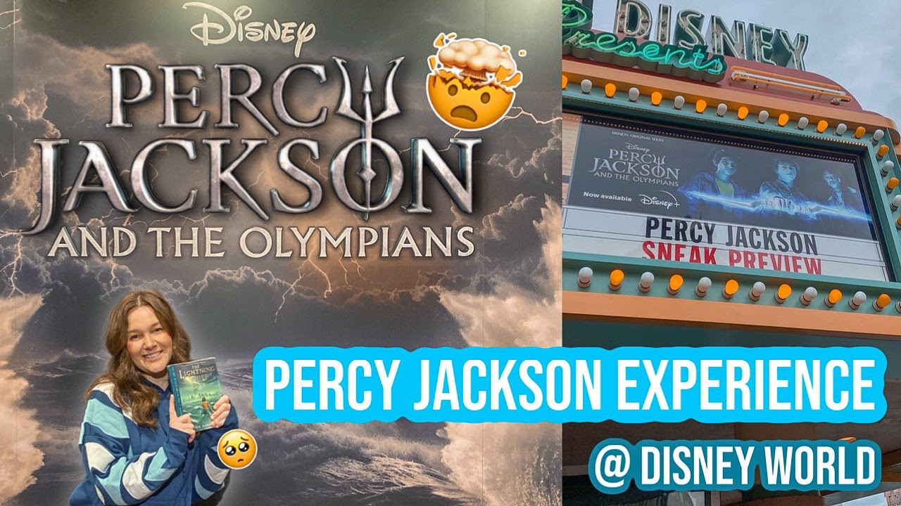 PERCY JACKSON Experience at DISNEY WORLD! - YouTube