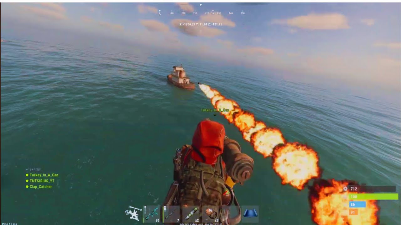 Rust Console Just Got INSANE – Tugboat Raid with the New Mini Copter ...