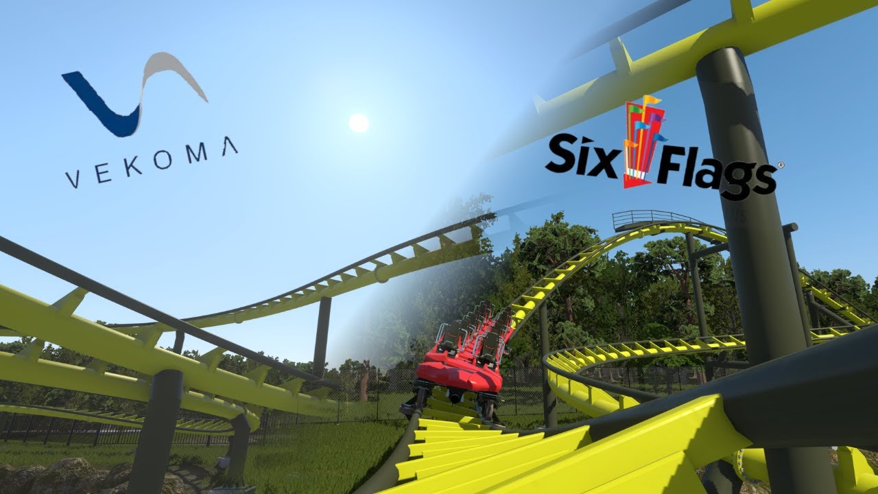 POV | Six Flags St. Louis 2023, New Vekoma Rookie Racer | NoLimits 2 ...