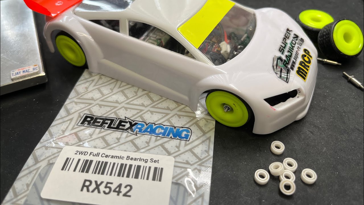 Full Ceramic Bearings - Oh its FAST! | Reflex Racing RX542 #miniz - YouTube
