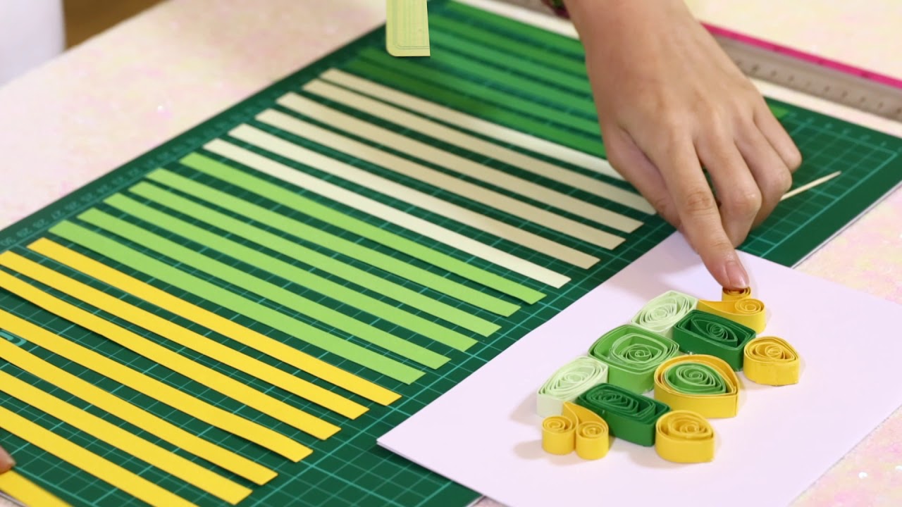 Paper Quilling Craft Activity - YouTube