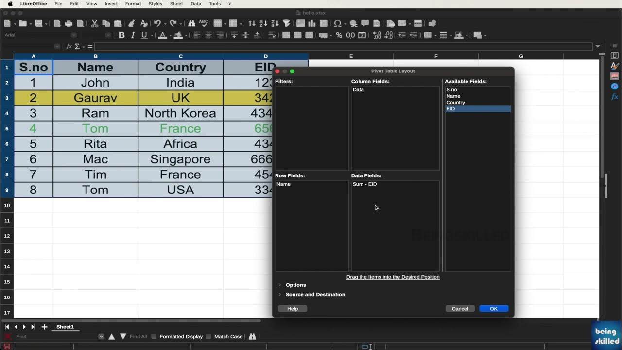 Getting started with LibreOffice Calc - the open source replacement of ...