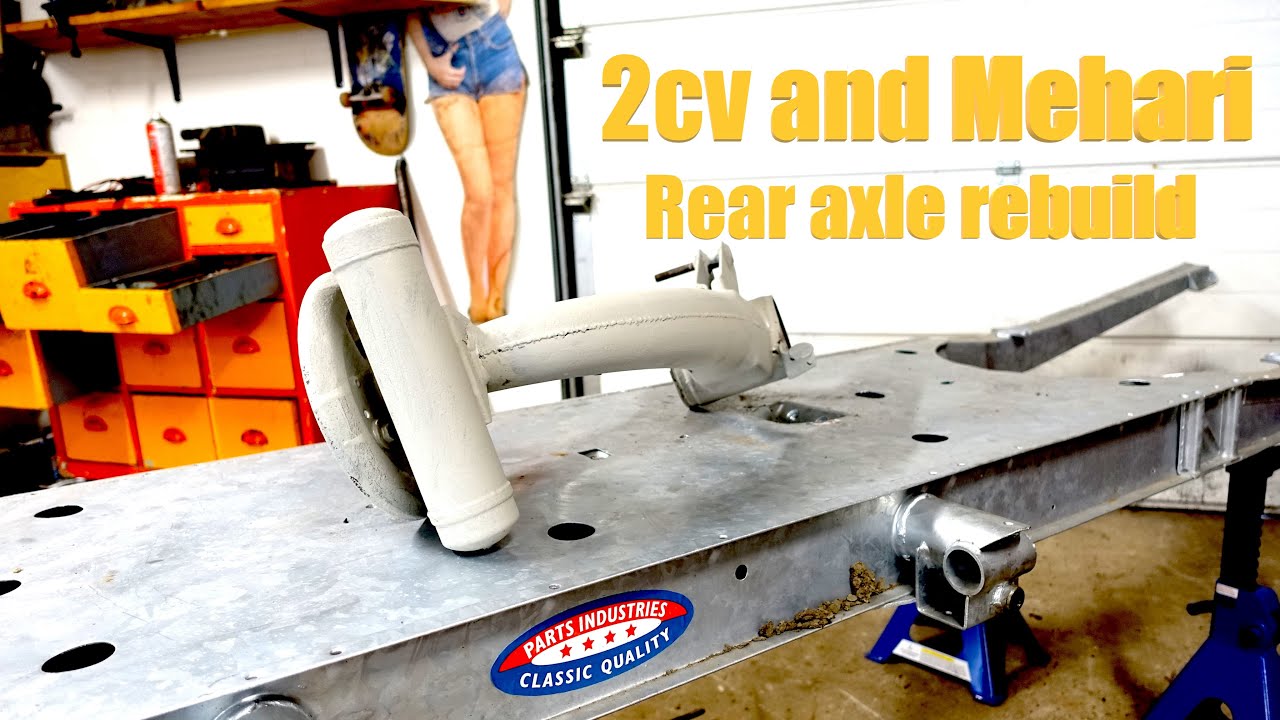 Citroën Mehari/2CV | Rear axle rebuild part 1. - YouTube