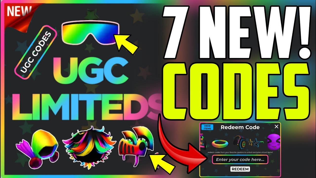 *NEW* ALL WORKING CODES FOR UGC LIMITED IN AUGUST 2024! ROBLOX UGC ...