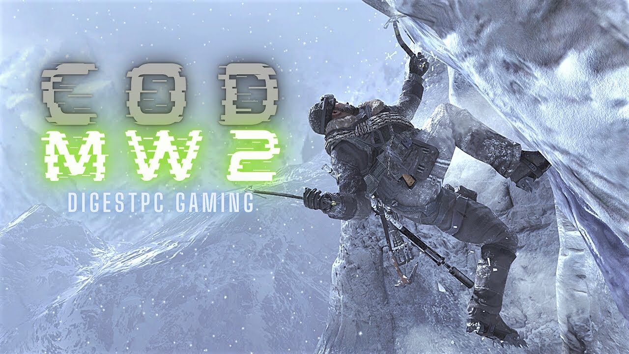 😲AWESOME STEALTH MISSION IN WINTER FROM CALL OF DUTY MW 2 - YouTube