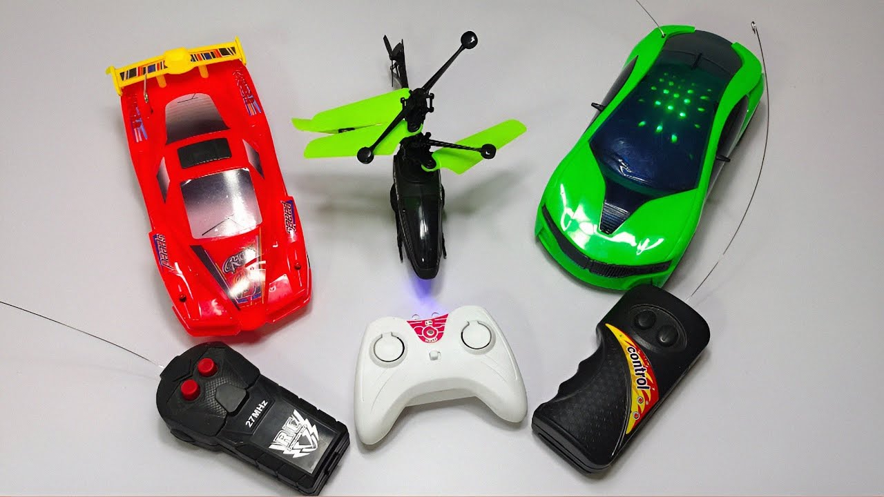3D Light Radio Control Helicopter Vs 3D Light Radio Control Car ...