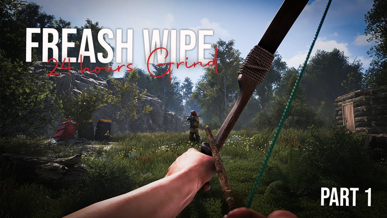 24 Hours Grind – No Sleep Challenge! Part 1 | Rust Live Stream India ...