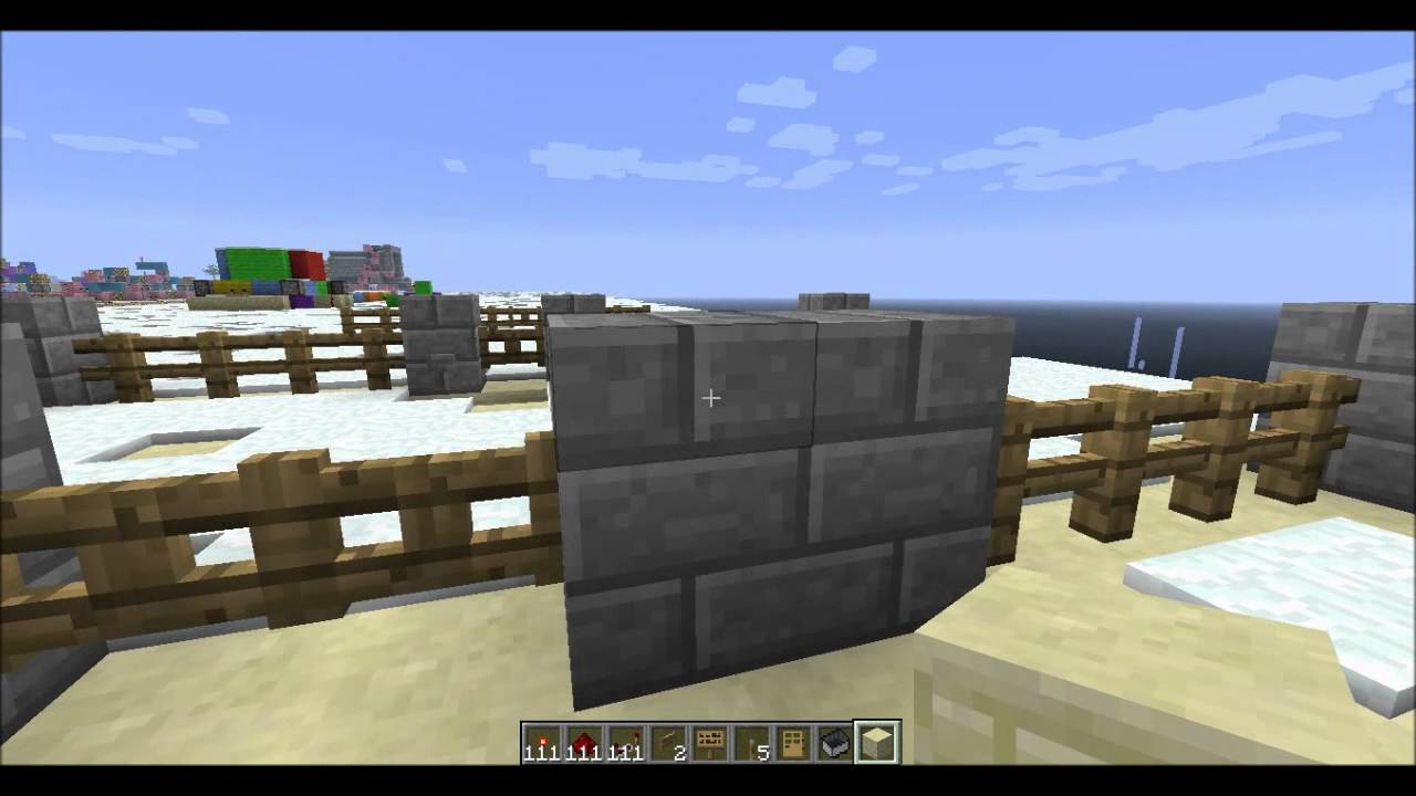 Using Redstone Powered Fence Gates as Fence Gates! - YouTube