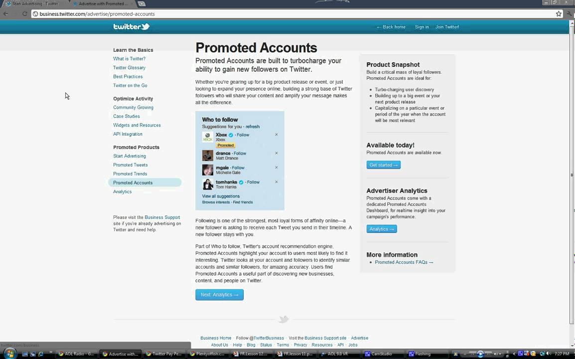 How to use Twitter pay per click advertising - YouTube