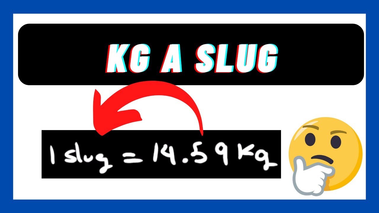 Convertir Kilogramos A Slug kg A Slug Conversiones YouTube convertir-kilogramos-a-slug-kg-a-slug-conversiones-youtube