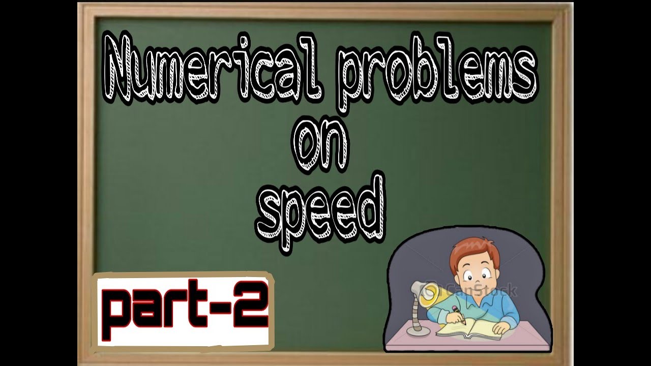 Numerical problems on speed | part -2| CH-1Motion| Class-9th - YouTube