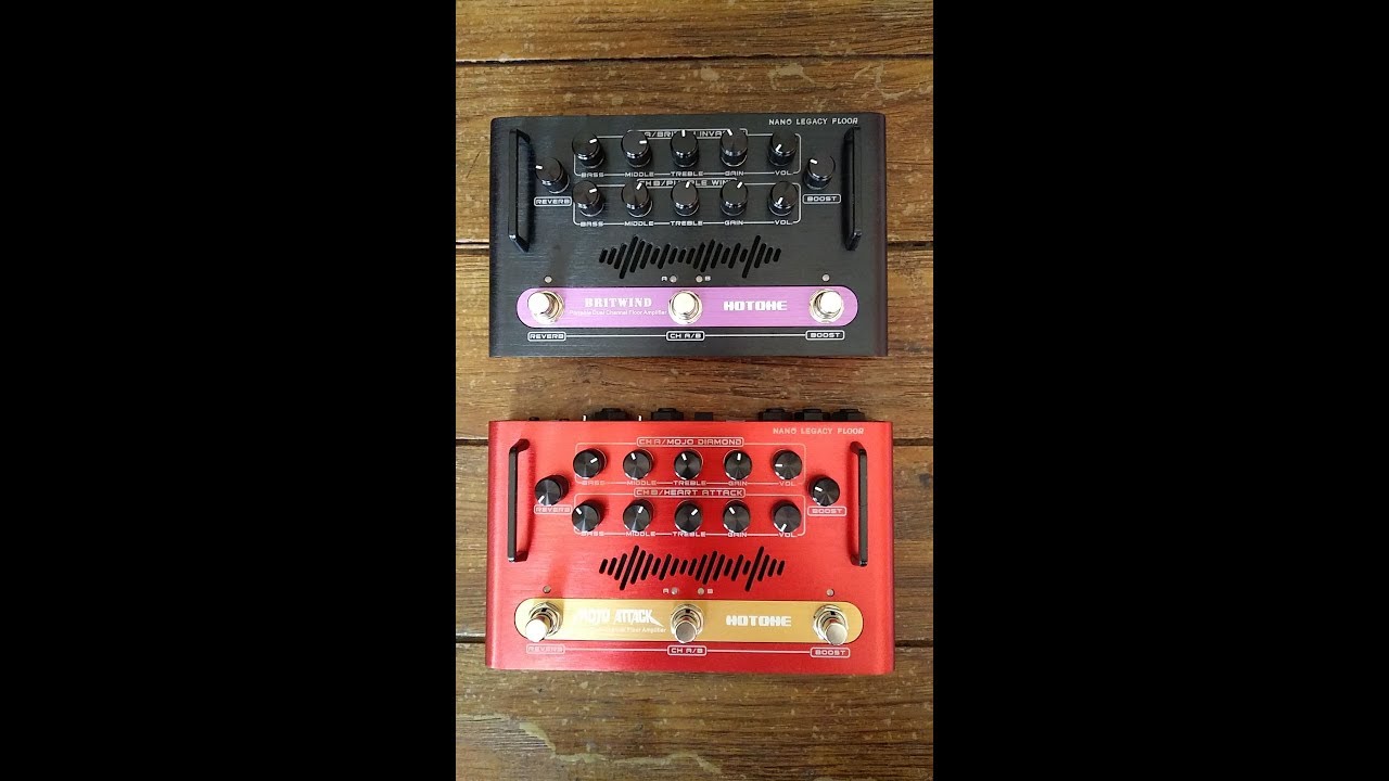 Hotone Mojo Attack - Britwind Nano Legacy Floor with Cab 1x12 - YouTube