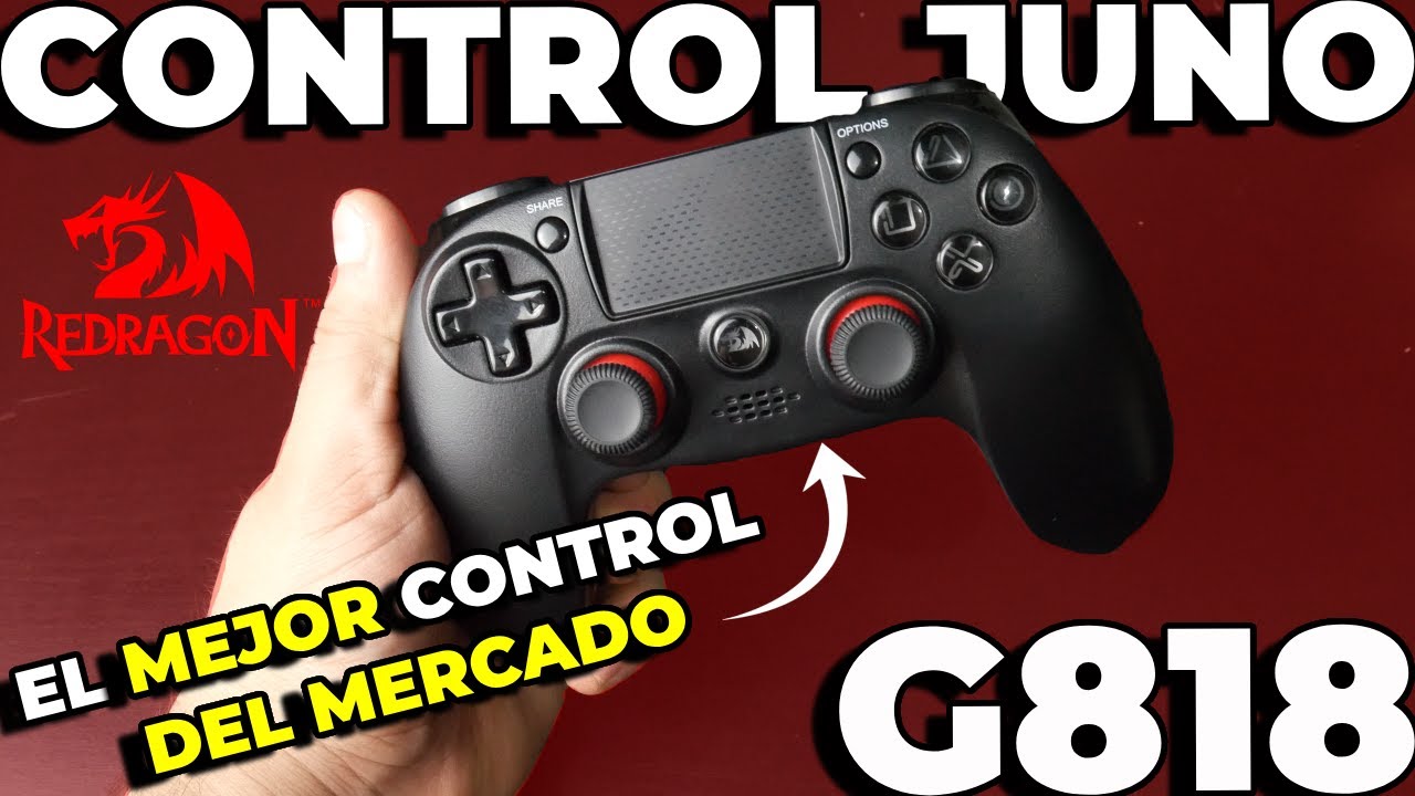 EL MEJOR CONTROL WIRELESS DEL MERCADO - REDRAGON JUNO *G818*🎮 - YouTube