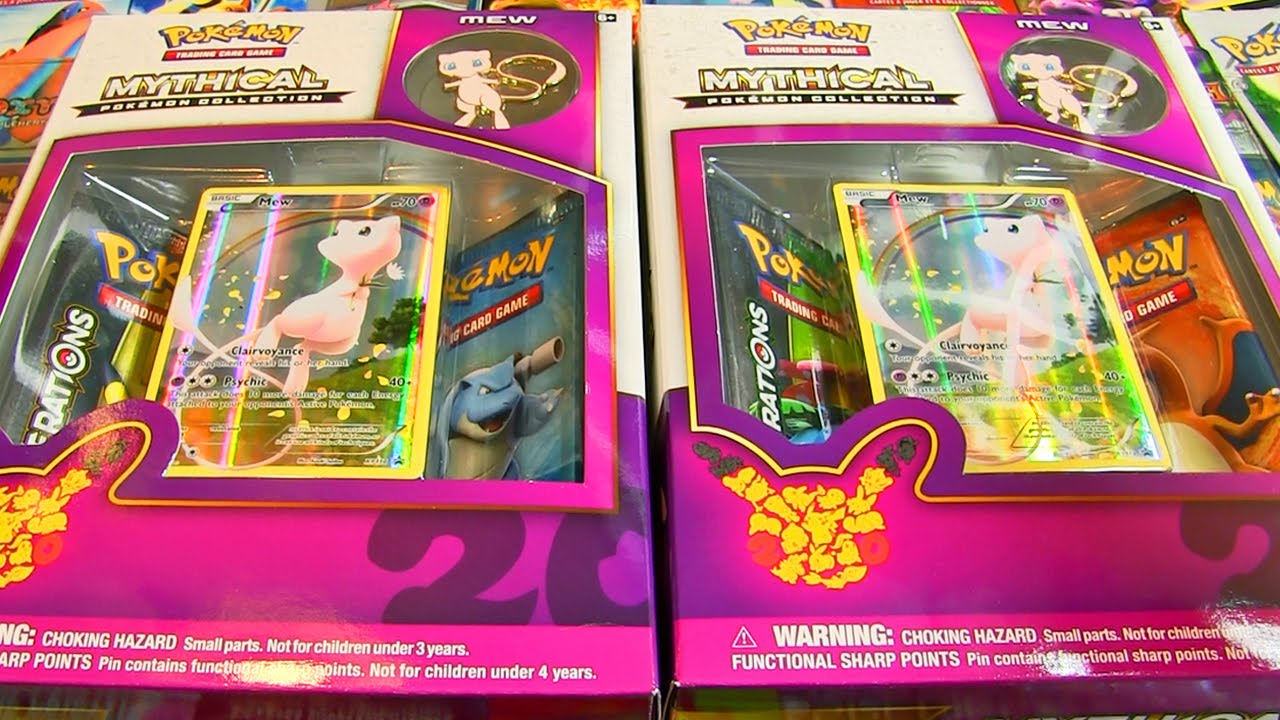 Ouverture de 2 Coffrets Mythical Pokémon Collection Mew ! UNE CHANCE ...